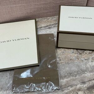 David Yurman | Jewelry | Nwt David Yurman 8k Yellow Gold Pure Form ...